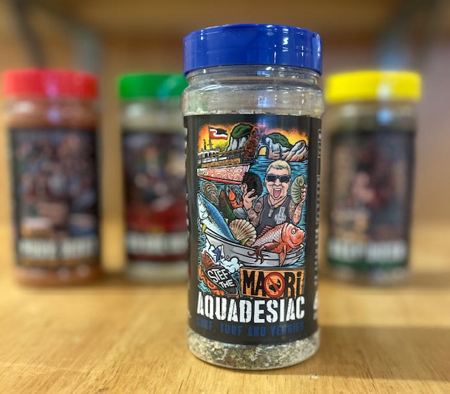 Stef the Maori Aquadesiac - Surf, Turf and Veggies Seasoning – HollyFresh